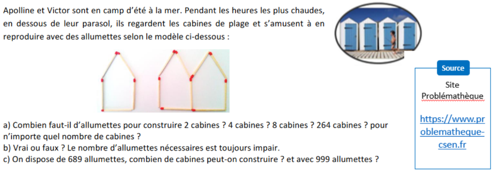 Exemples de patterns (3e partie) - [Mathématiques - Académie de Lyon]